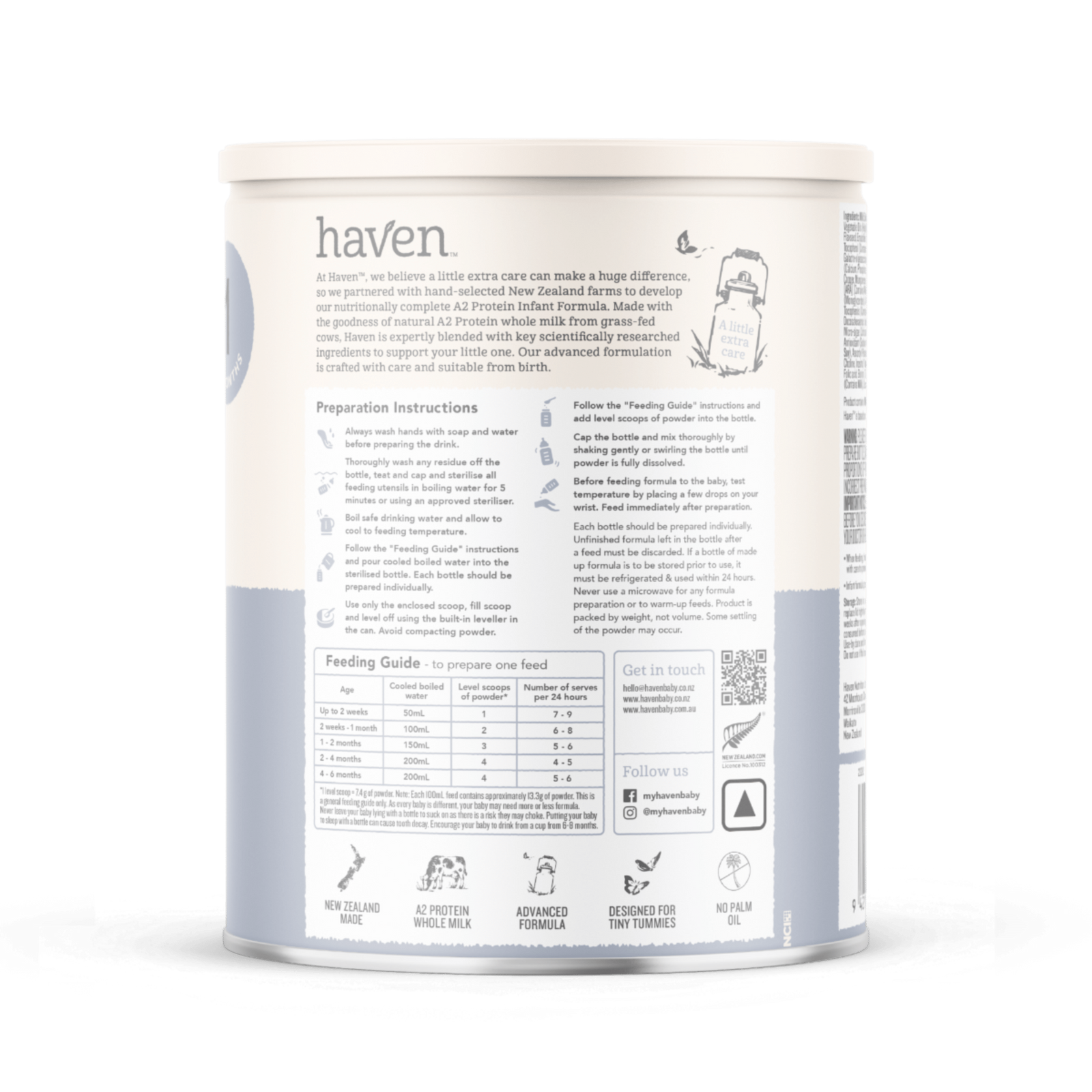 Haven A2 Cow Infant Formula