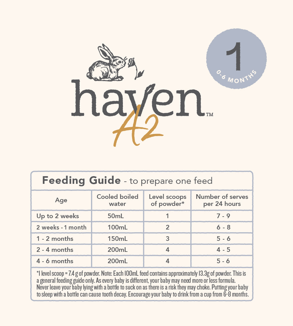 Haven A2 Infant Formula